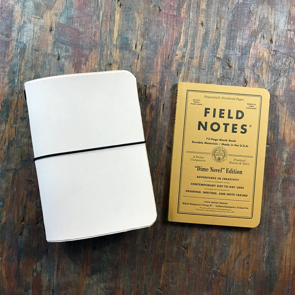Field Notes Dime Novel Edition Leather Cover / Old Church Works ... Field Notes Dime Novel Edition Leather Cover / Old Church Works ...