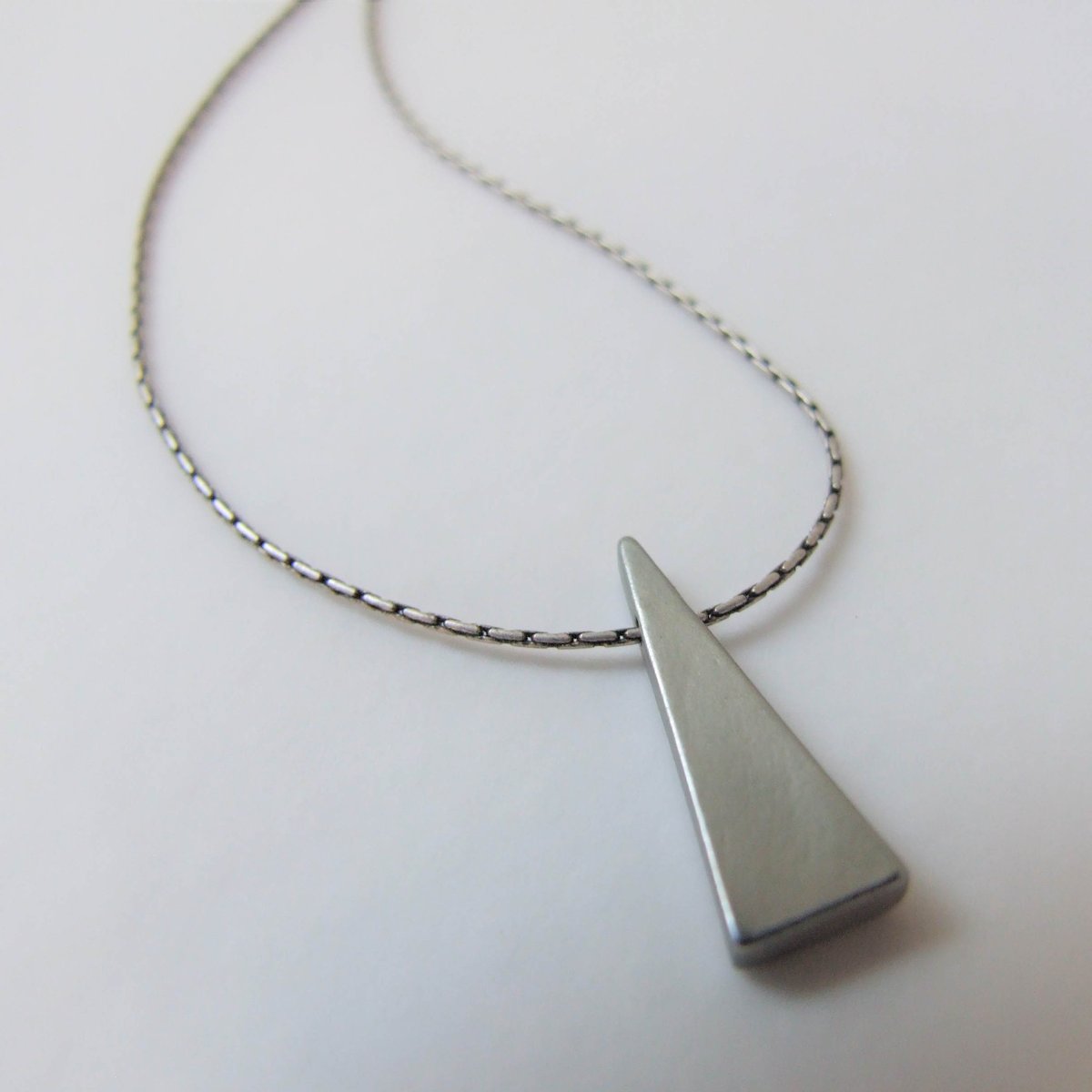 Simple Geometric - Silver Triangle | Fresh Designs