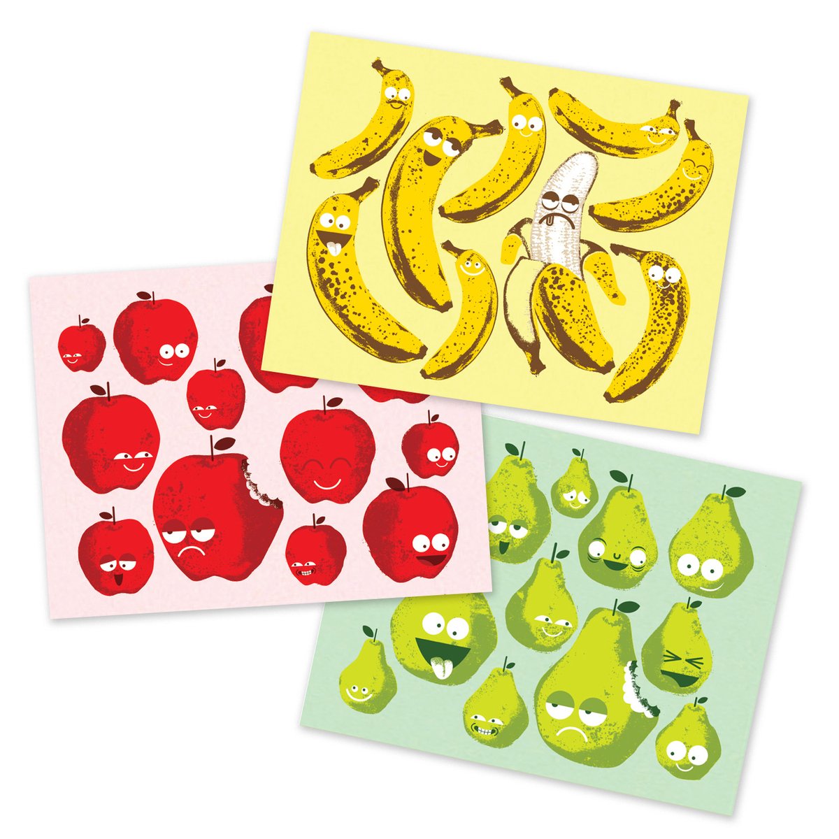 Bad Fruit art print set / Eric Nyffeler