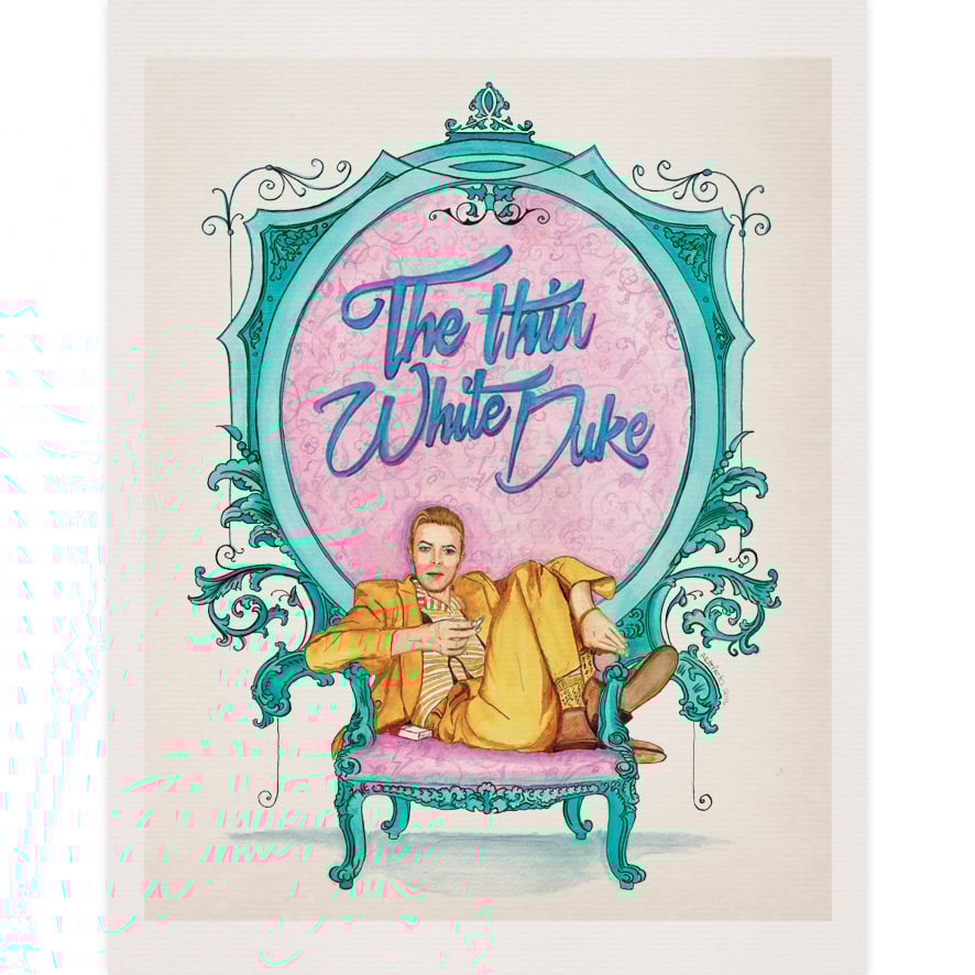 The Thin White Duke - Print - | Artefacto Madrid