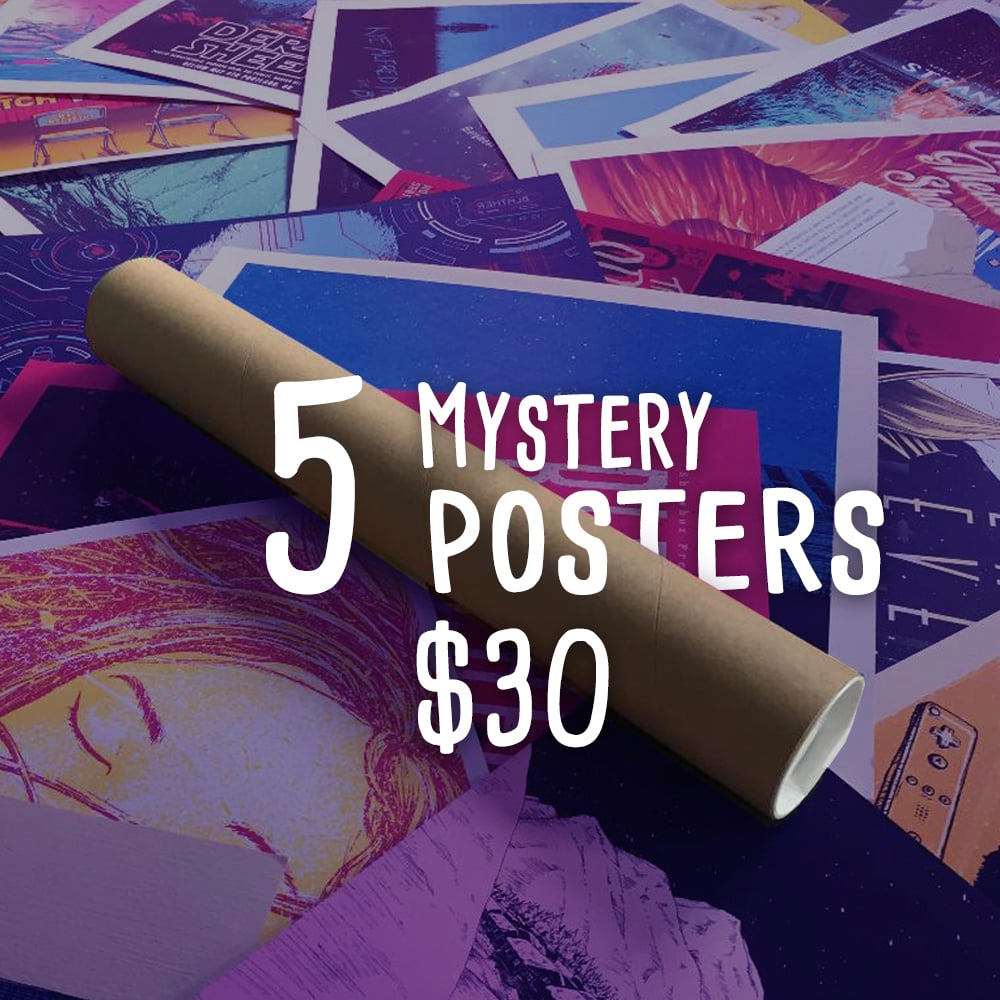 RANDOM POSTER SALE | Barry The Art Guy Store