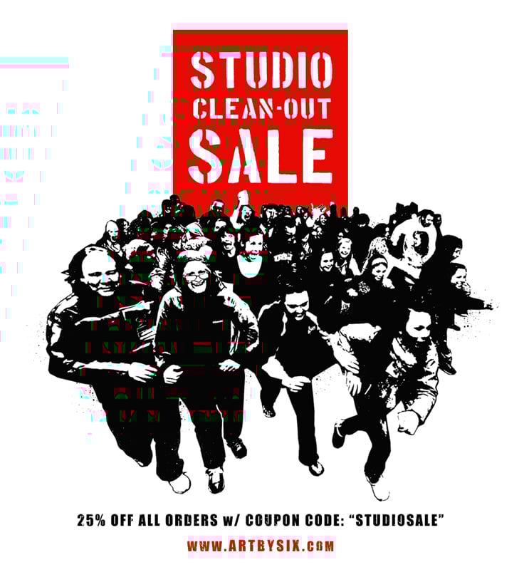 STUDIO SALE | ArtBySix