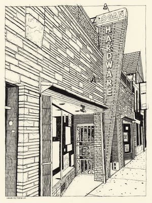 "Untitled (Logan Hardware, Chicago)" • Limited Edition Art Print (sizes ...