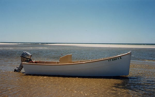 "The Long Point" Wooden Skiff Boat Plans | tomhillboatdesigns