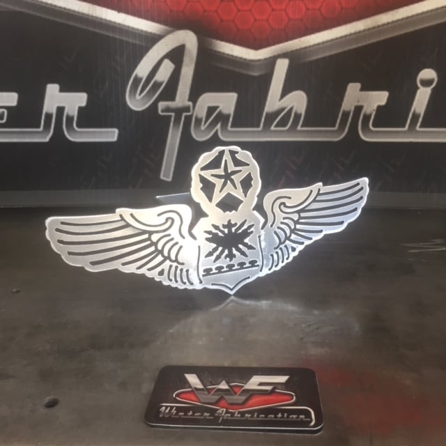 US Air Force Master Navigator Wings Hitch Cover | Winter Fab Online