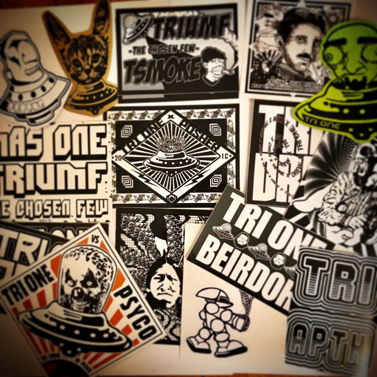 (Collabs) Sticker pack | TRI ONE