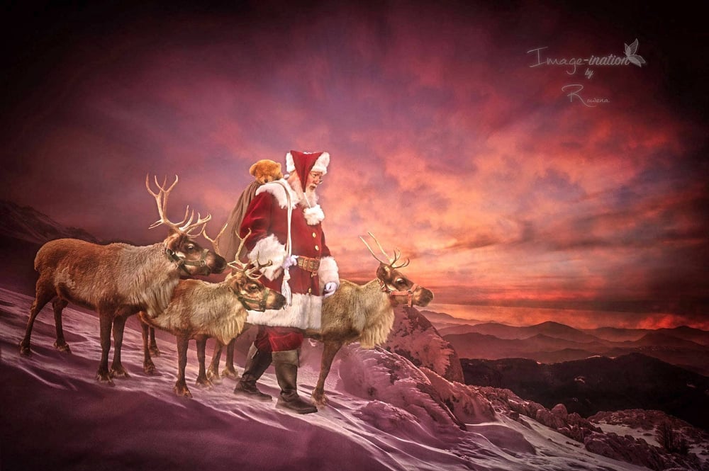 Real Reindeer Overlay FREEBIE / Shoot for the Moon Images & Product Shop