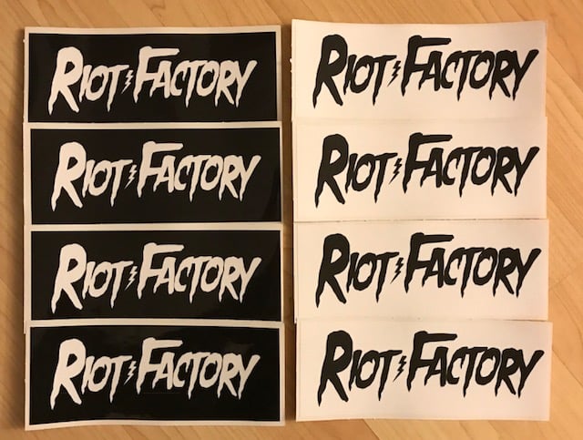 Riot Factory Team Stickers | Riot factory drift