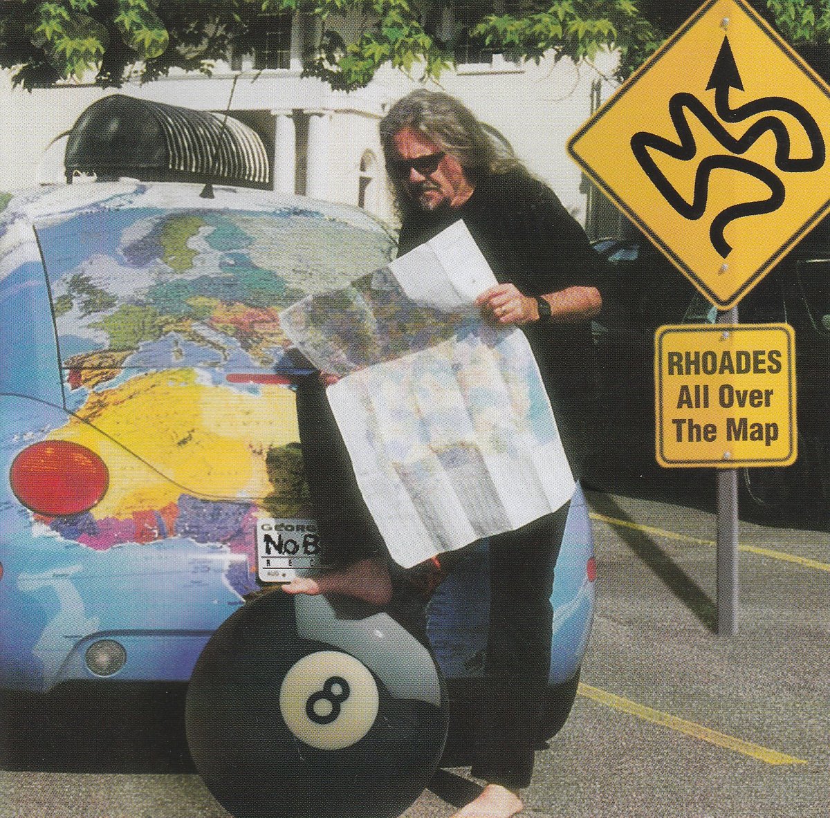 Rhoades All Over The Map (NBDD 51000) CD | No Big Deal Records