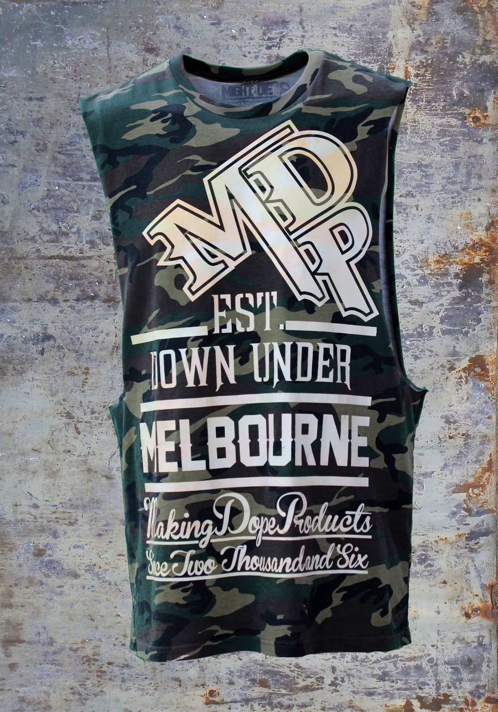 TAG Logo Camo Rag | Might Die Productions