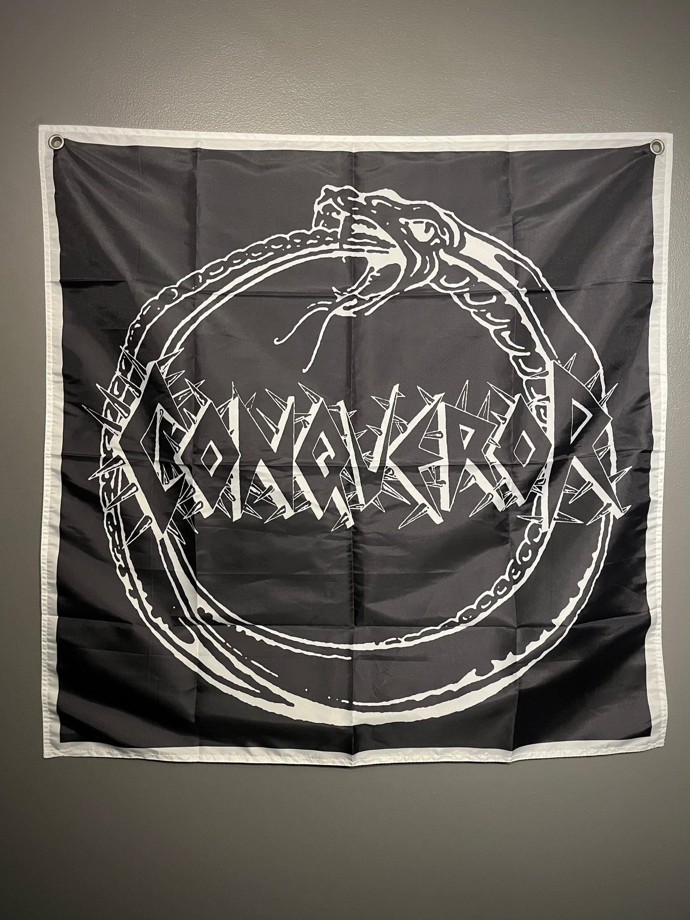 Conqueror / Logo Ouroboros / Flag | By Force Propaganda