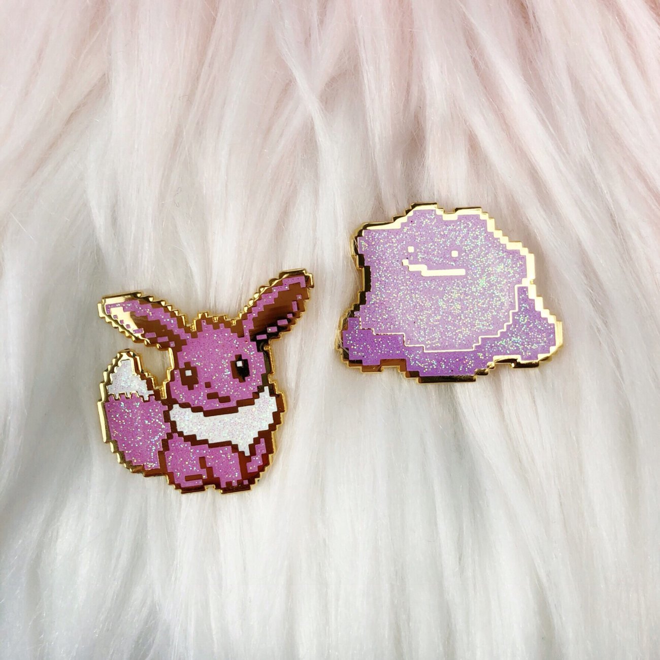 8bit Fennec Fox Enamel Pin | Sour Attitude Club