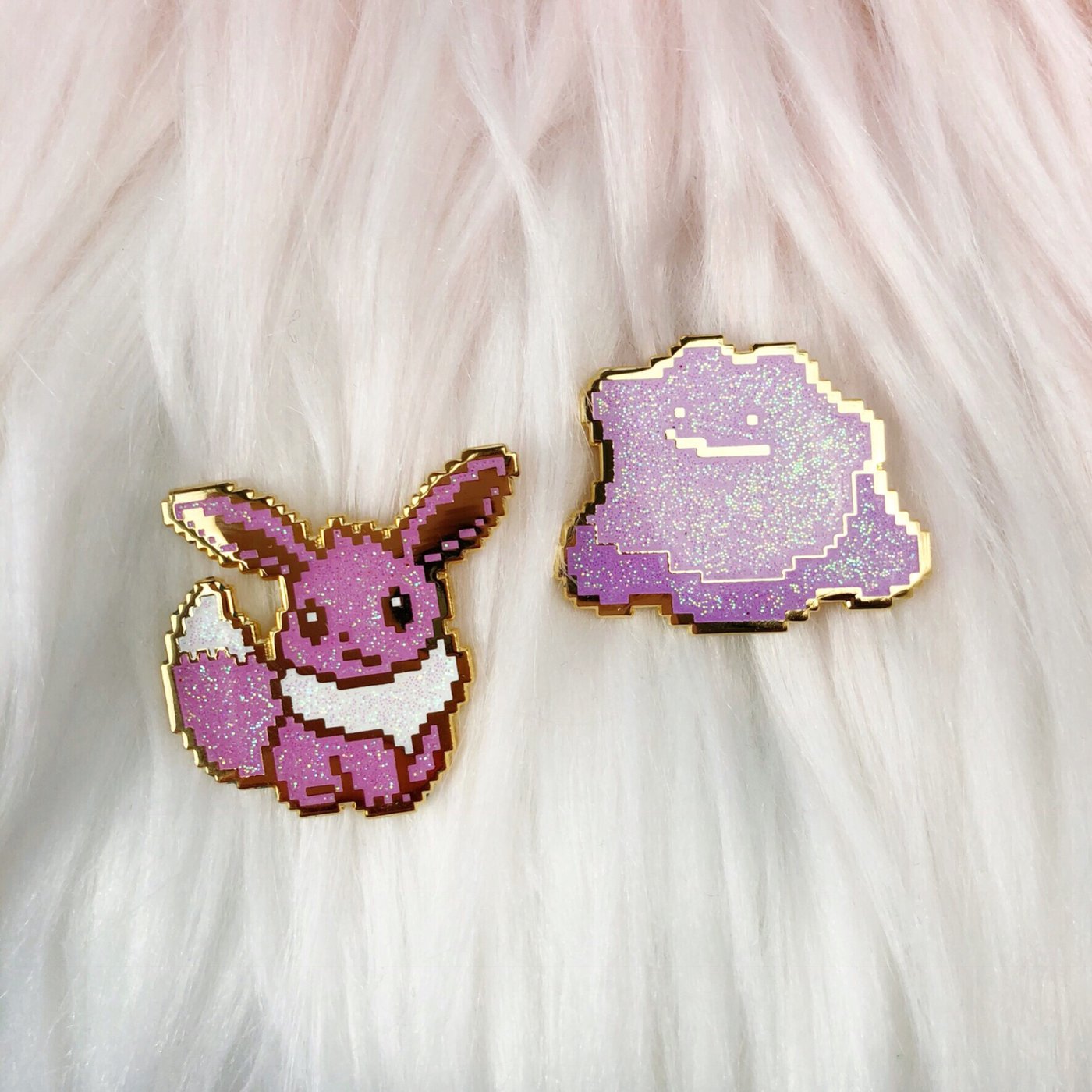 8bit Fennec Fox Enamel Pin | Sour Attitude Club