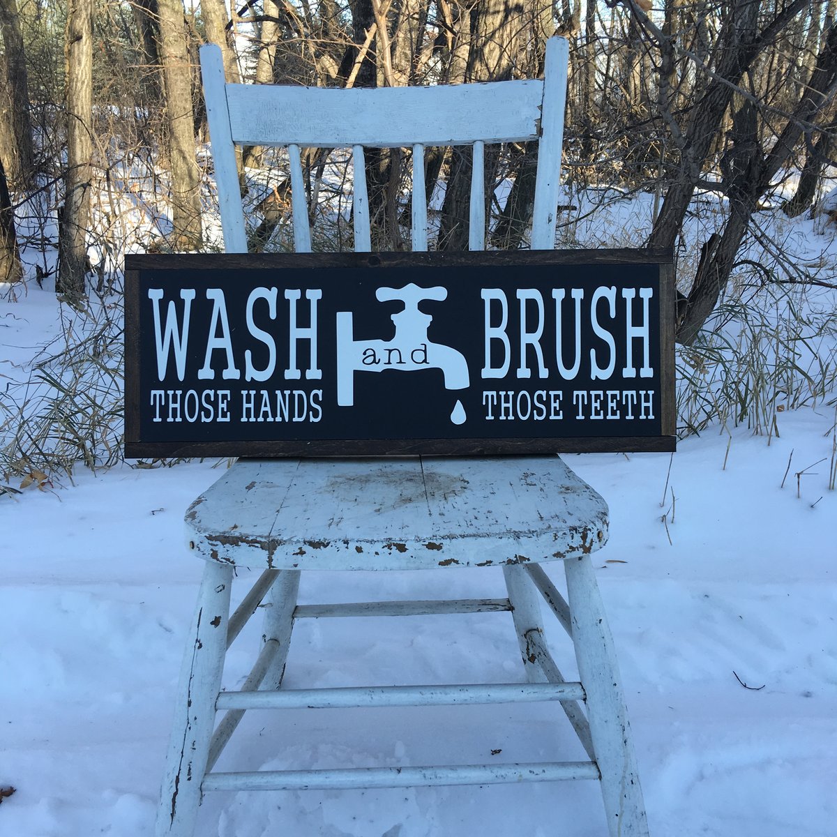 Wash + Brush | Chalked signs