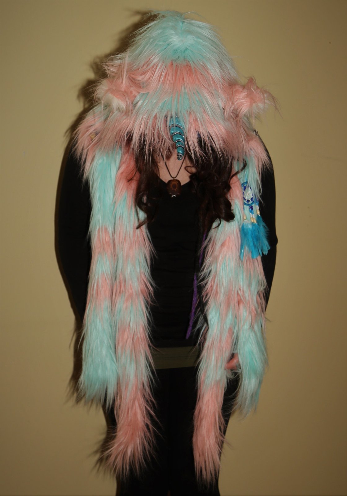 Coral/Malibu Unicorn Octo Bolli Bear / Bolli Bears by Bolli Imports