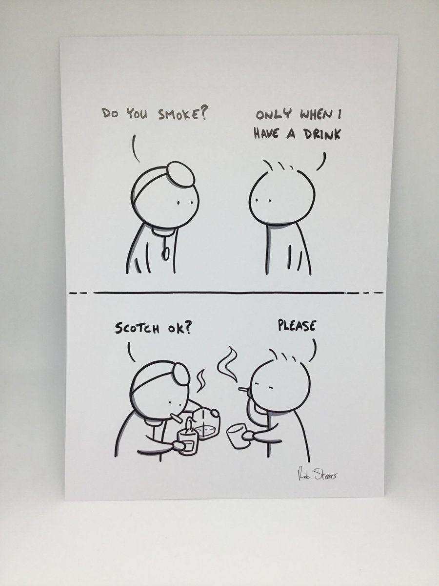 Smoke? | Rob Stears Illustrations