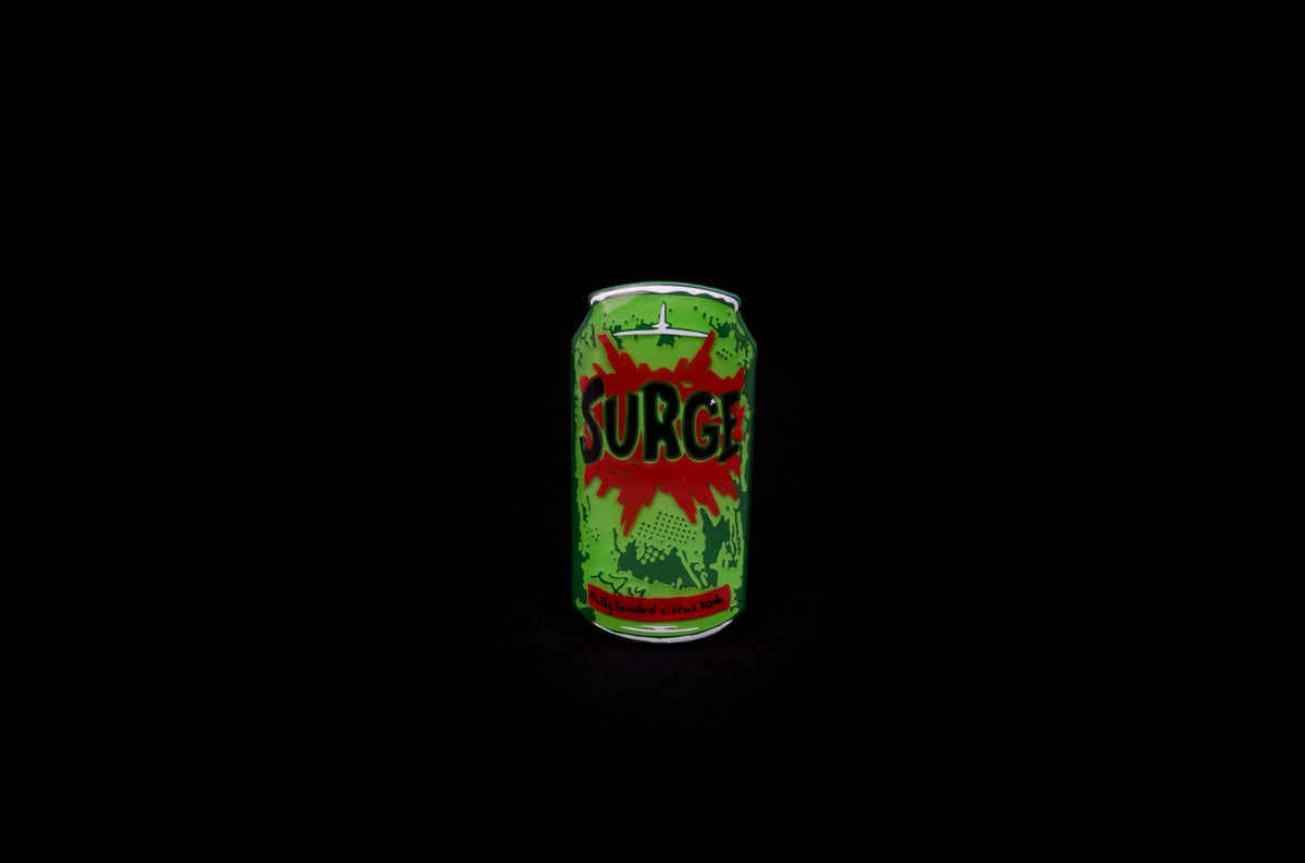 SURGE - enamel pin | Zeitghost