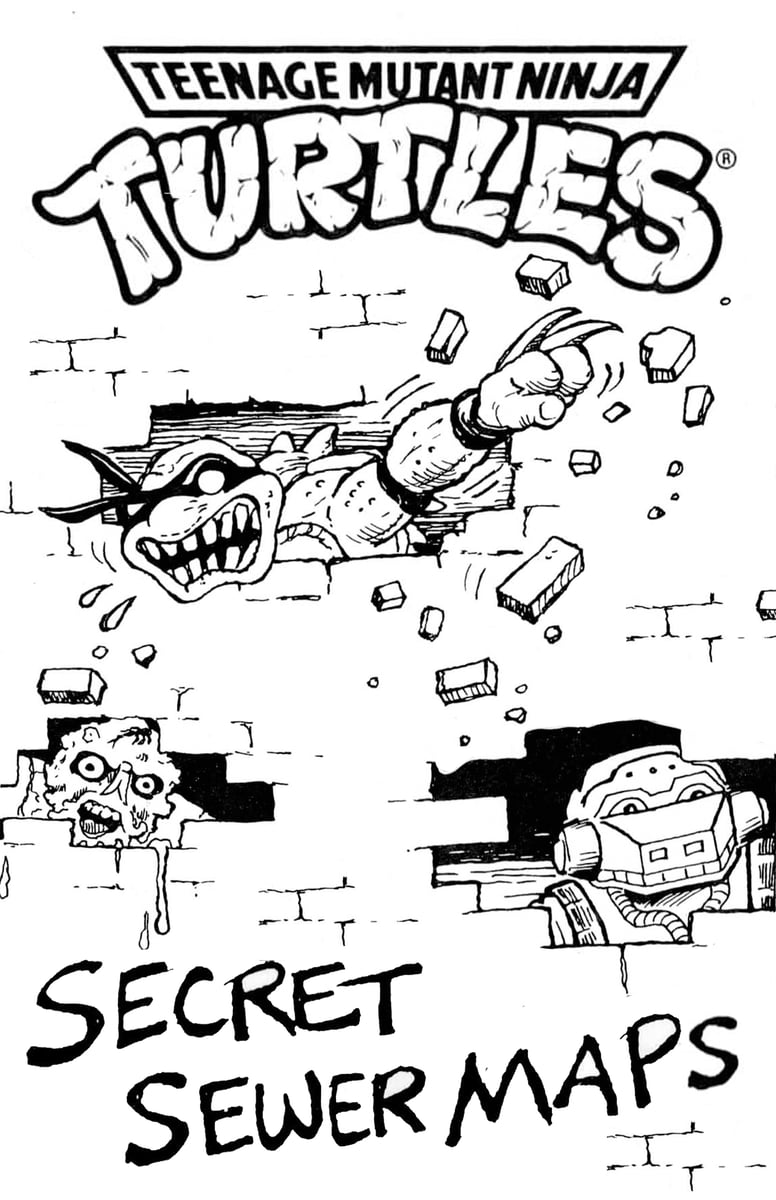 Teenage Mutant Ninja Turtles Map