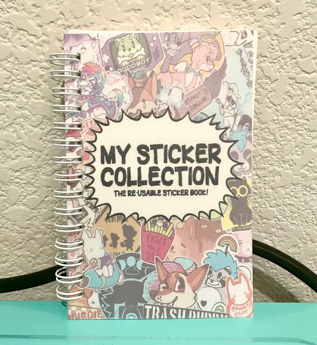 Re-Stickable Sticker Book | Spunky Stuff!