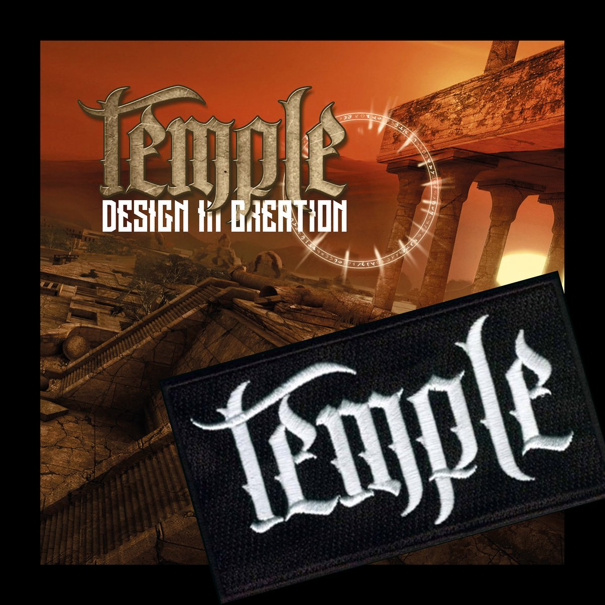 TEMPLE - Design in Creation. CD + PATCH | Off the Record Label