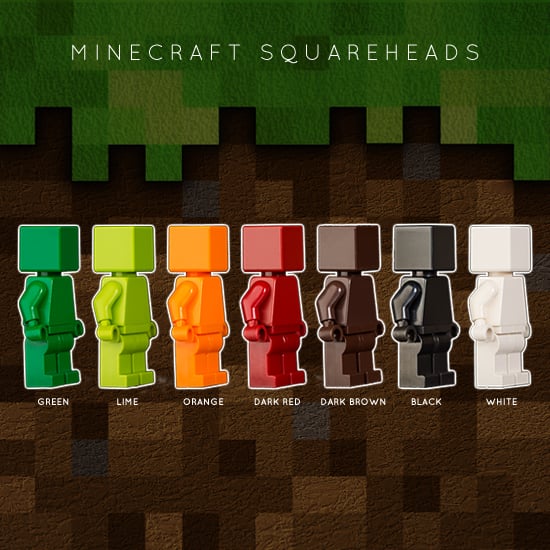 MINECRAFT SQUAREHEADS / MONOFIGS.COM