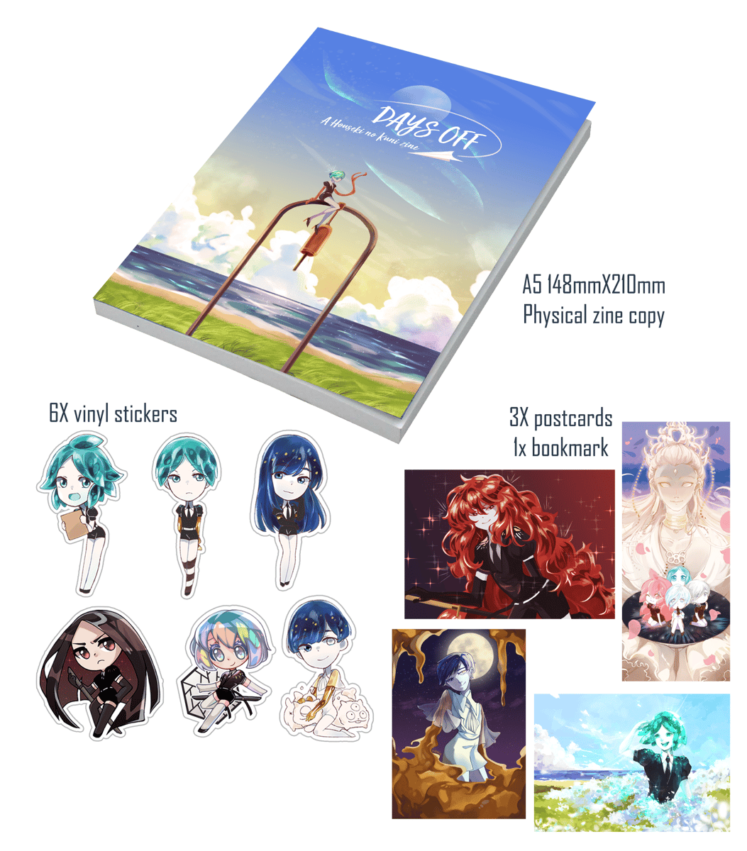 DIAMOND Tier (Bundle 1) | HNK Days Off zine