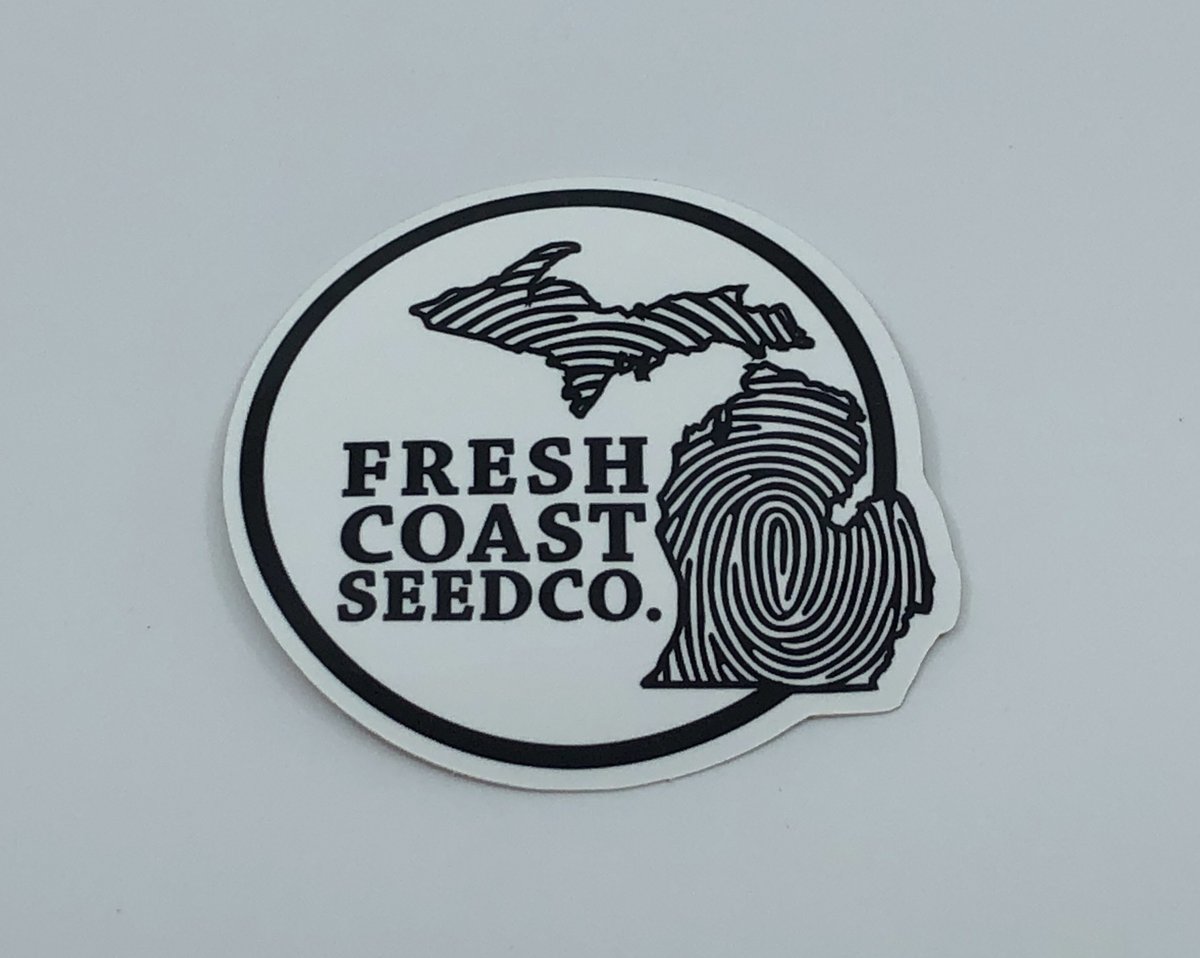 Fresh Coast Seed Co sticker | Fresh Coast Seed Co
