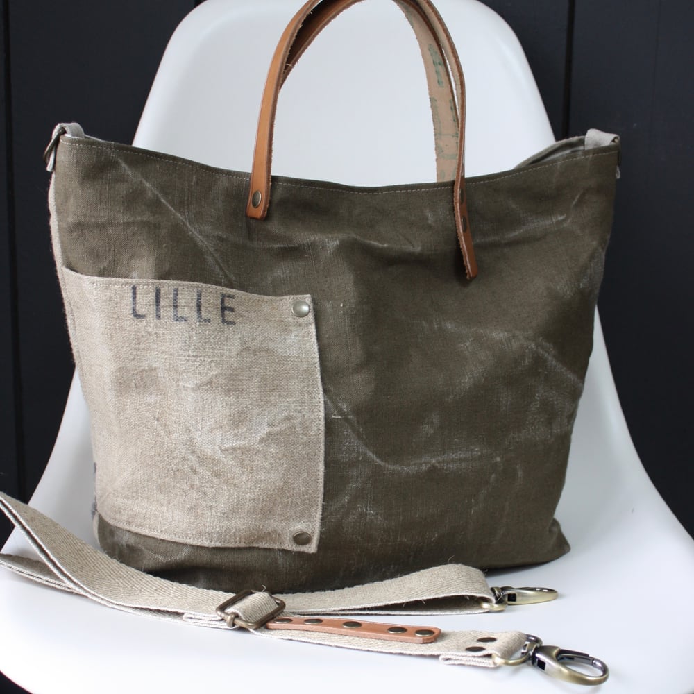 Sac Poste Army. / Le Grenier de Ninon