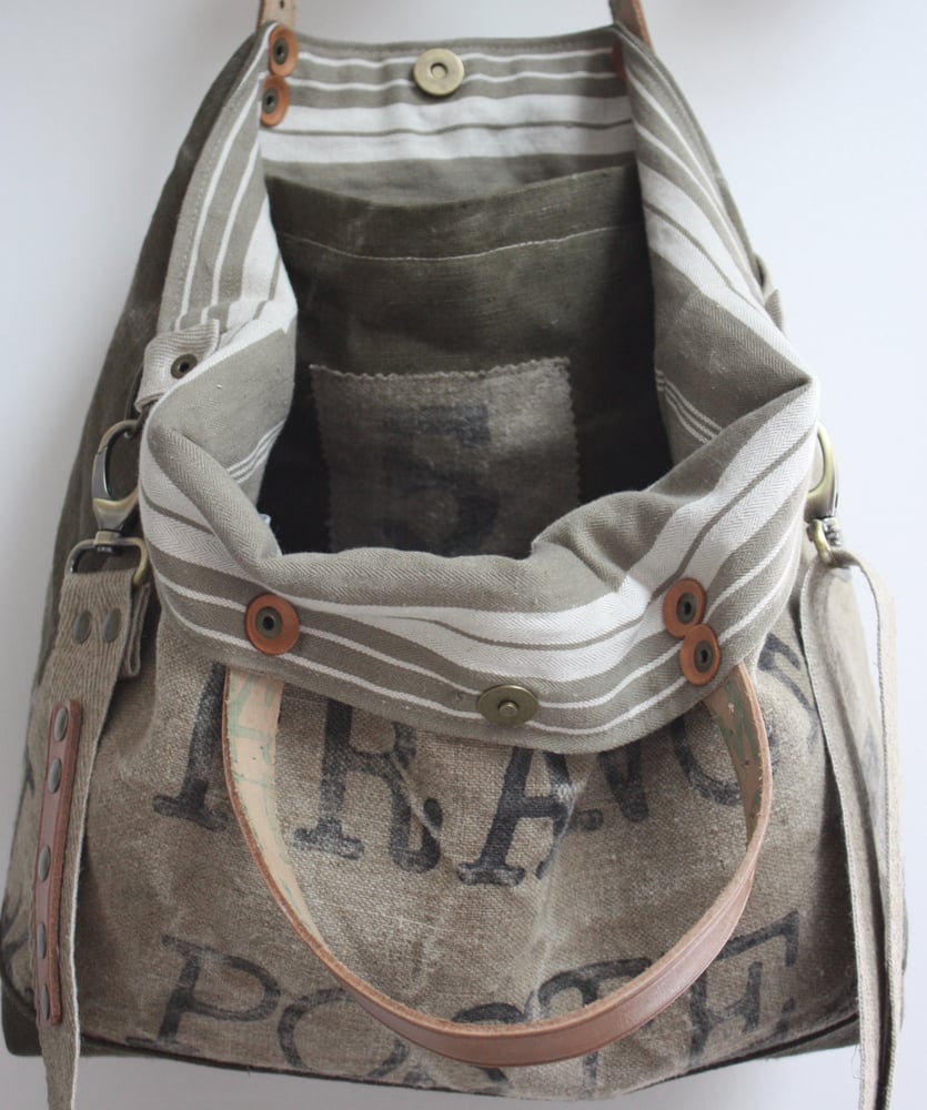 Sac Poste Army. / Le Grenier de Ninon