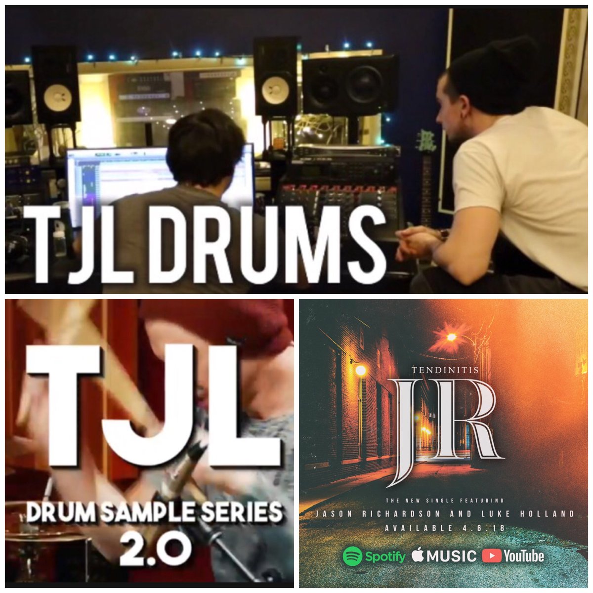 TJL Drums, TJL 2.0 & TJL 3.0 Bundle | Jason Richardson Guitar Tab Store