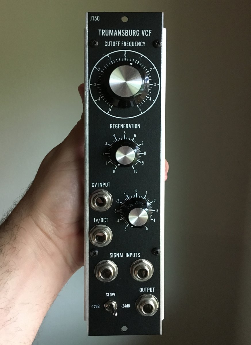 J150 Trumansburg VCF Panel | SYNTH PANELS