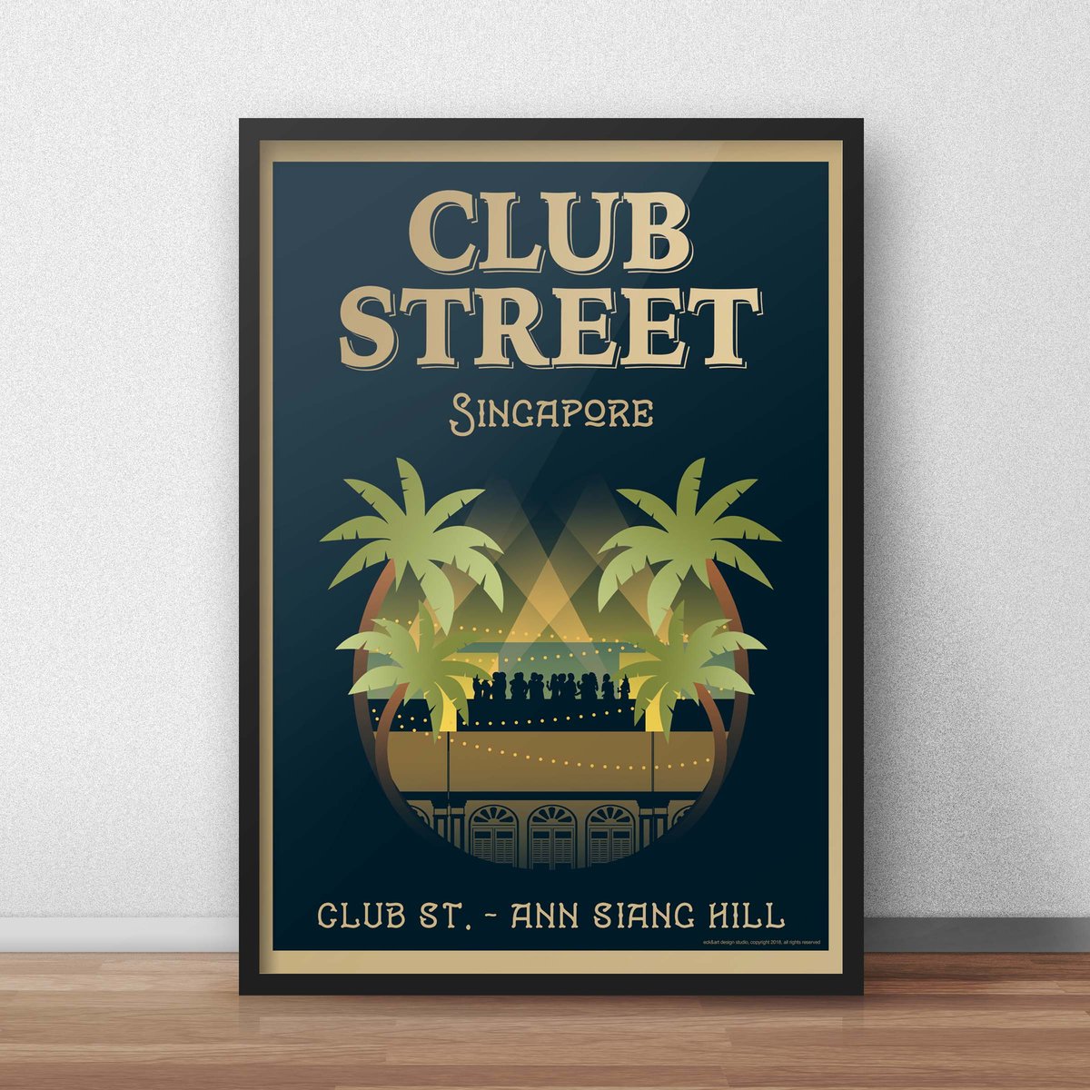 eck&art designs | Club Street Poster