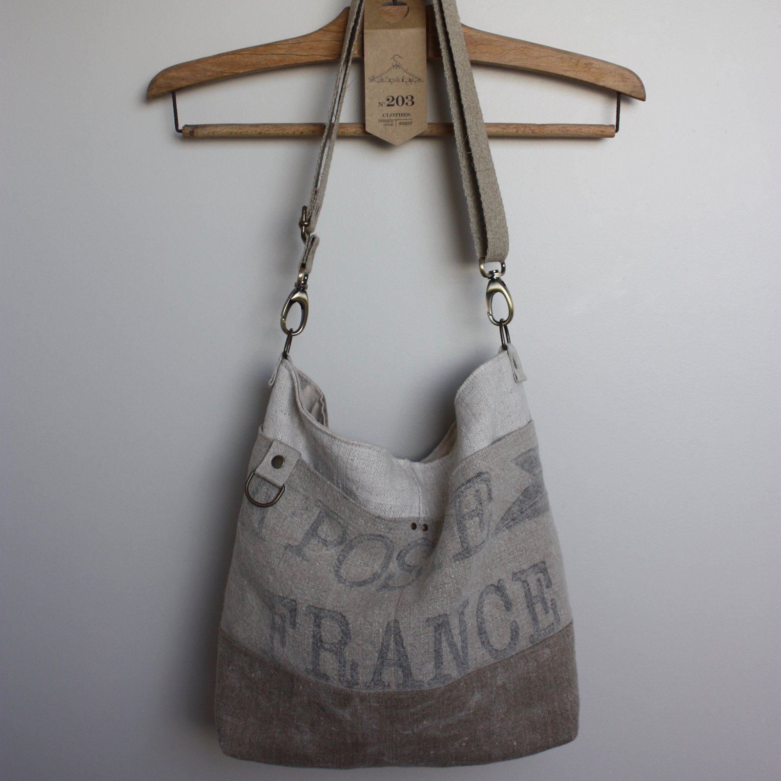 Sac Poste & Army bandoulière. / Le Grenier de Ninon