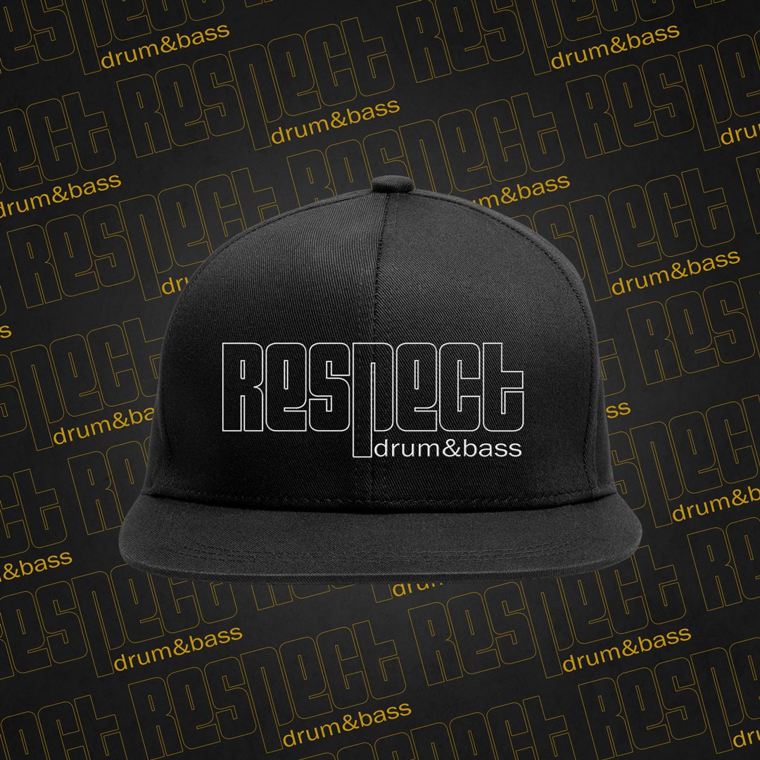 RESPECT Snapback Baseball Cap | RESPECT Drum & Bass