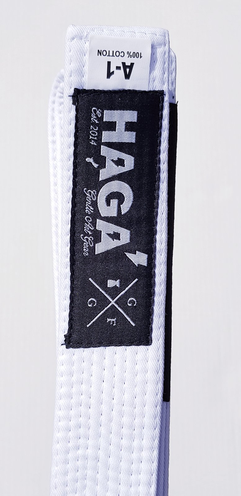 BATCH 1 BJJ WHITE Belt / HAGA'