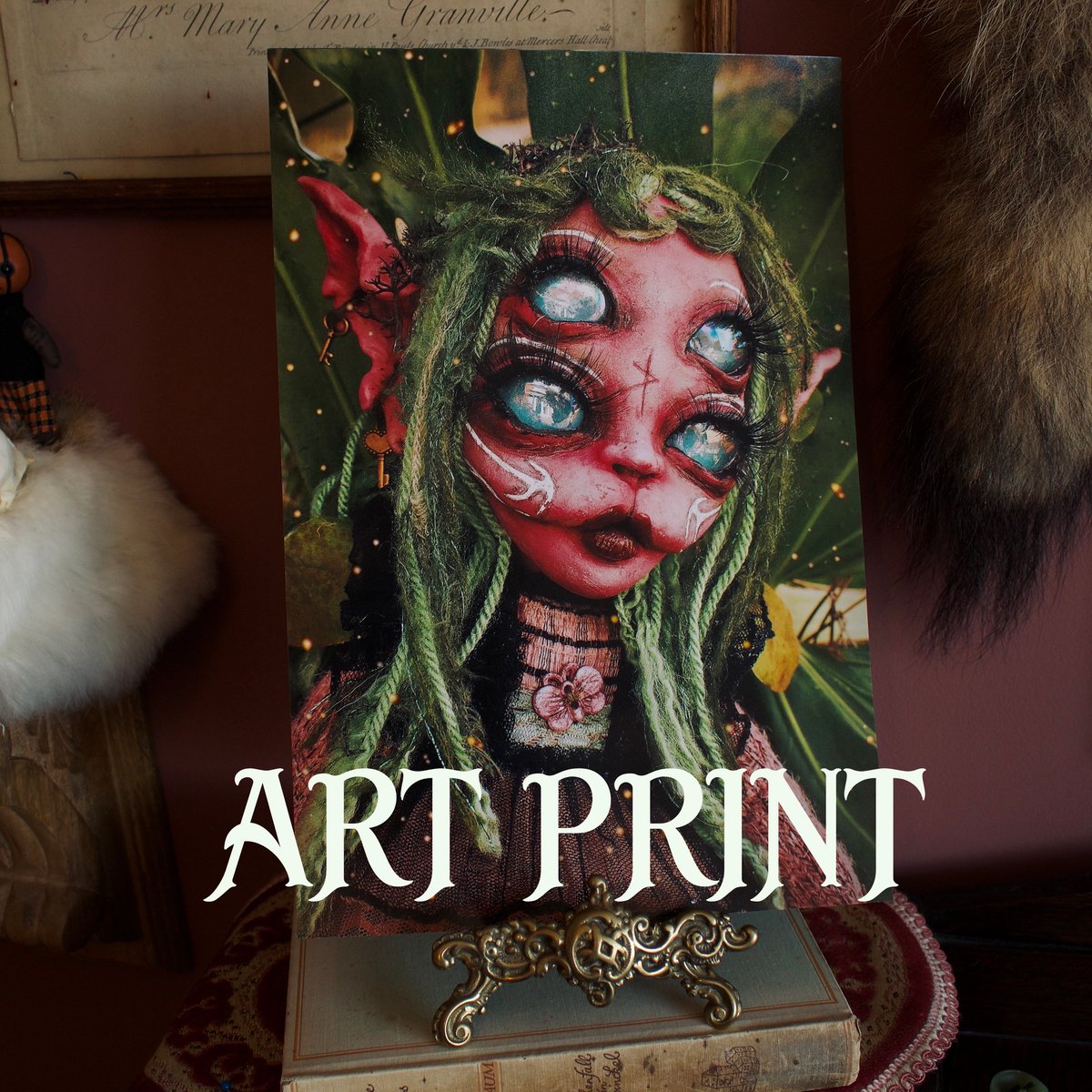 Creature Art Print | SoulsofBeldam