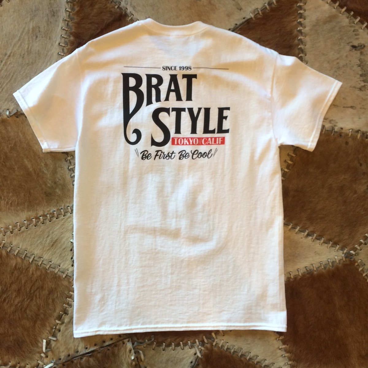 BRAT STYLE T-SHIRT with pocket WHITE | BRAT STYLE