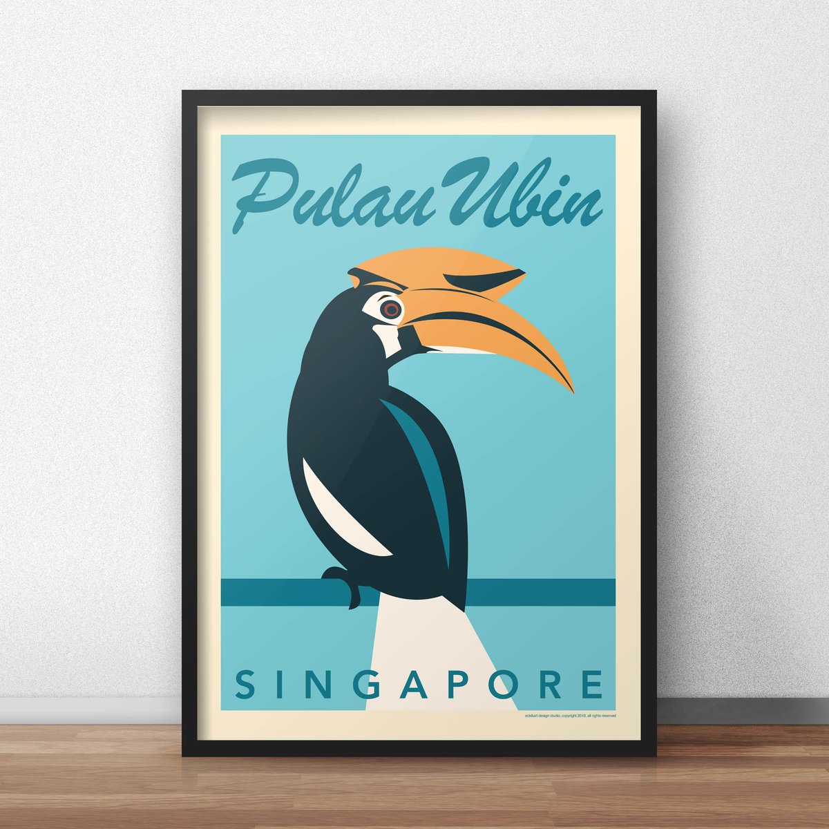 eck&art designs | Pulau Ubin Poster