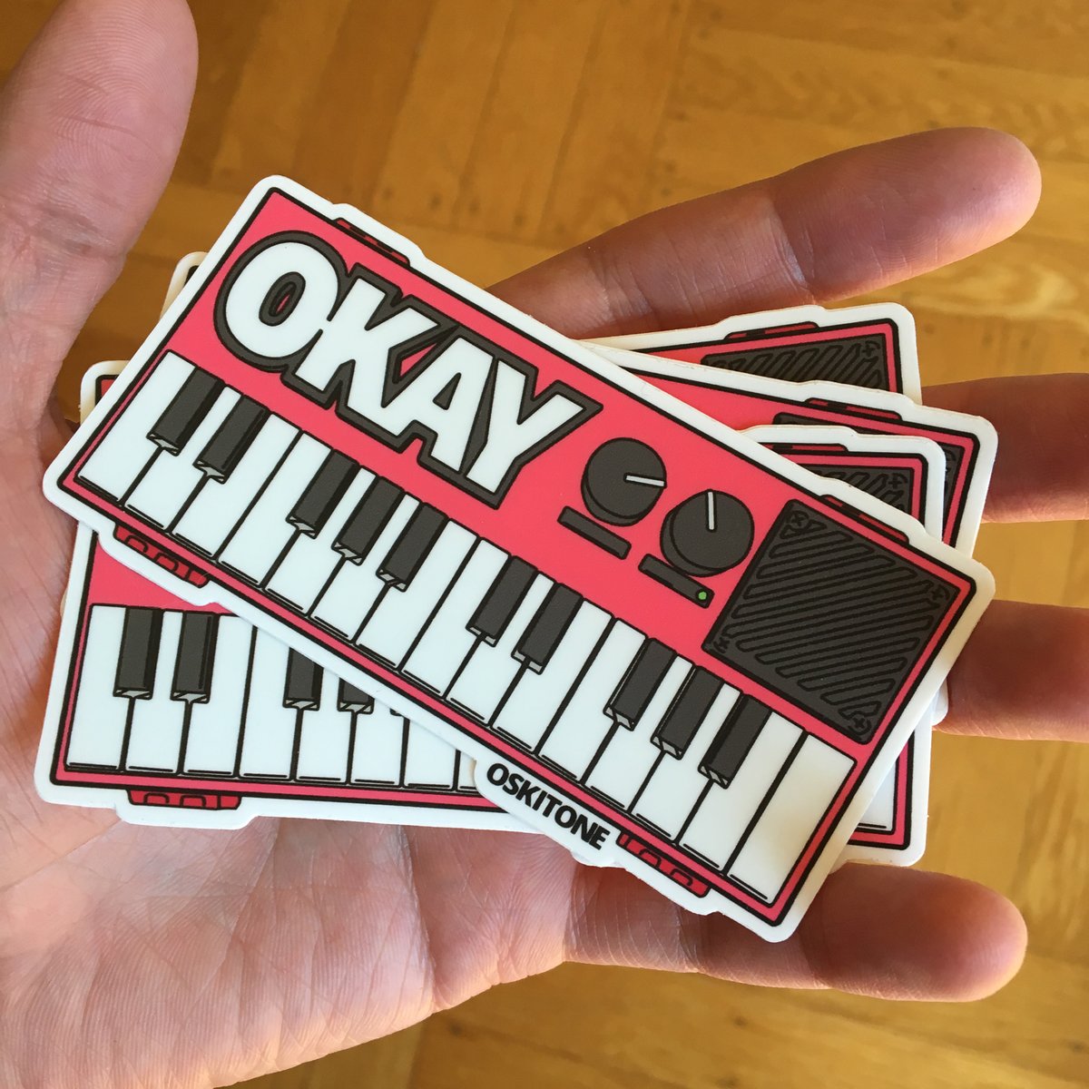 OKAY 2 Sticker | Oskitone
