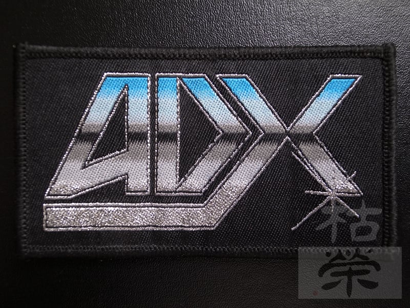 ADX - "Logo replica" official woven patch / KuRong Music
