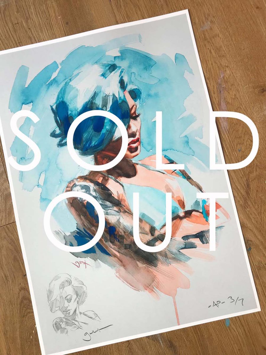 chris-guest-print-store-extremely-limited-artist-proof-blue-hair-print