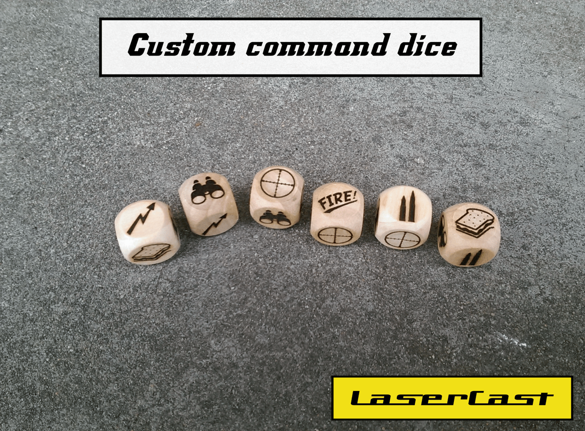 What a tanker! custom command dice. | LaserCast