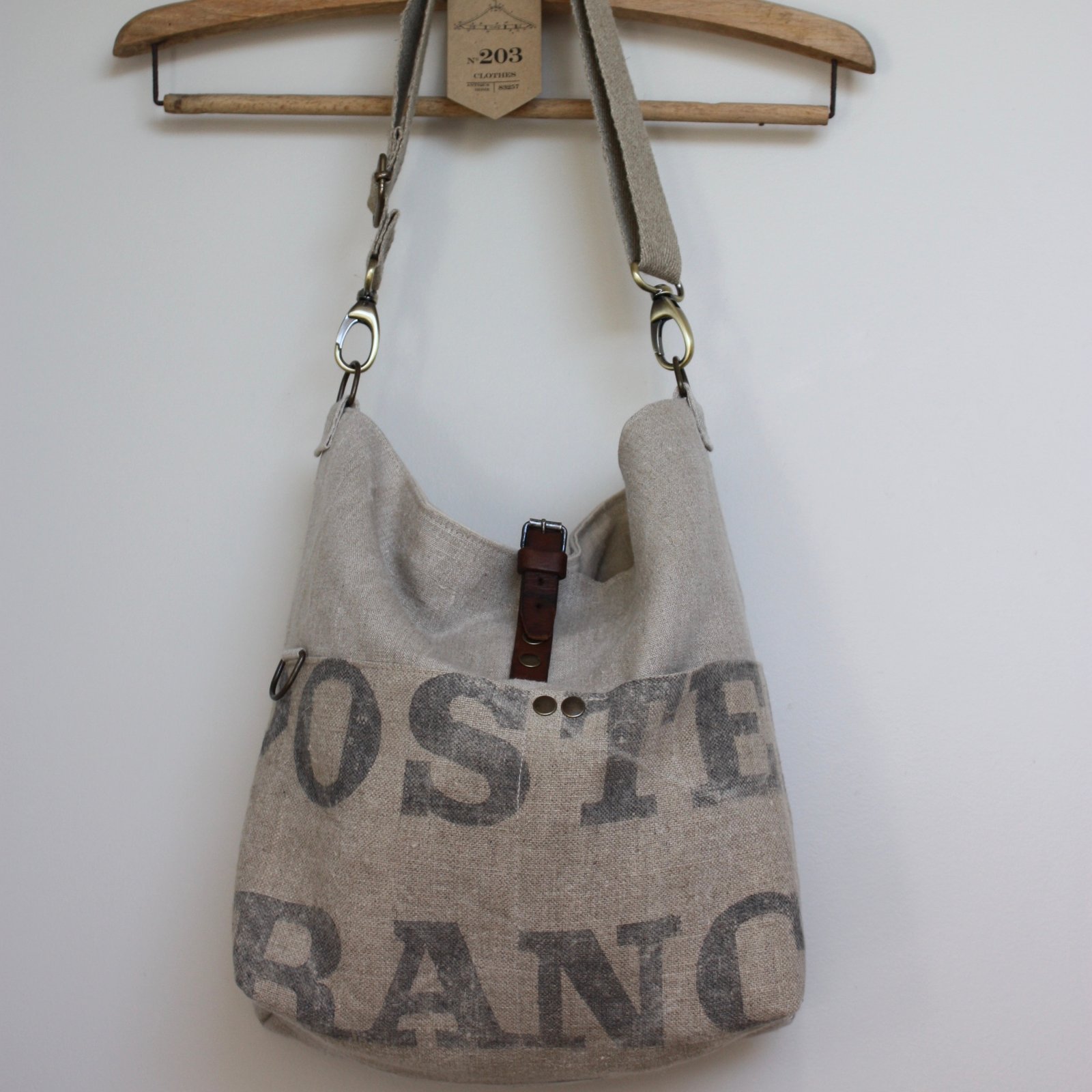 Sac Poste & Military bandoulière. / Le Grenier de Ninon