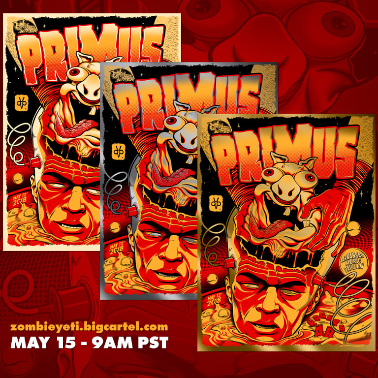 Primus S/N Prints Rogers AR / Zombie Yeti