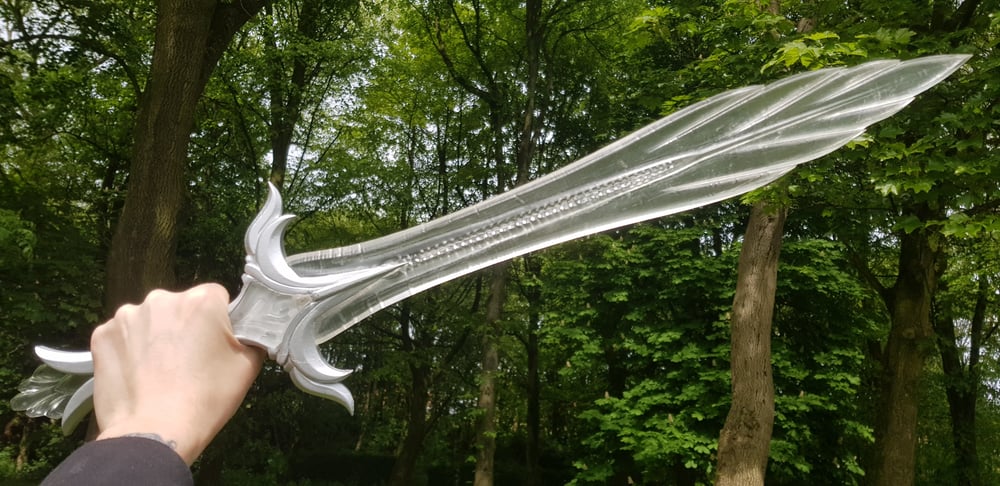 Tip Top Workshop — Skyrim Glass Sword for Cosplay, Resin, Prop, Replica