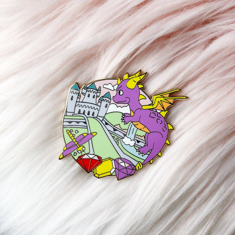 Deluxe Dragon Enamel Pin / Sour Attitude Club