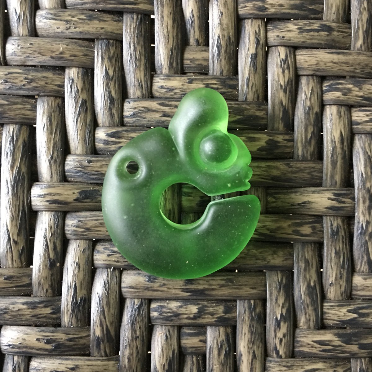 Neolithic Hongshan Pig Dragon Amulet | Vox Glass
