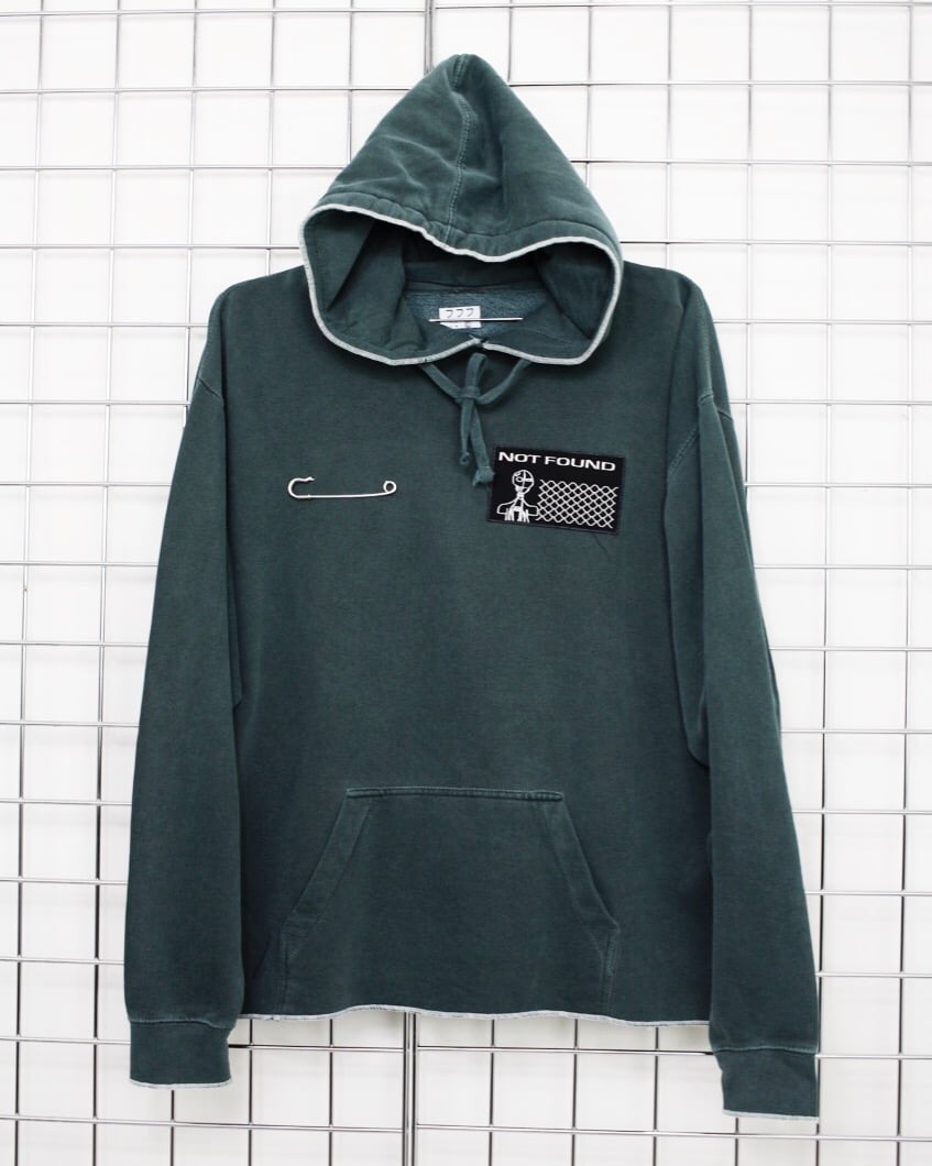 OVERLOCK HOODIE (SPRUCE/CREAM) | LUCID 777