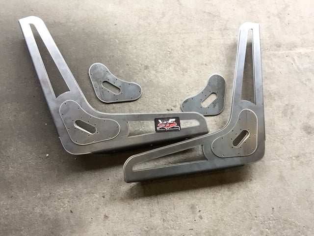 DIY Bomber Seat - FRAMES ONLY - with Side Cutouts - TWO SETS for TWO ...