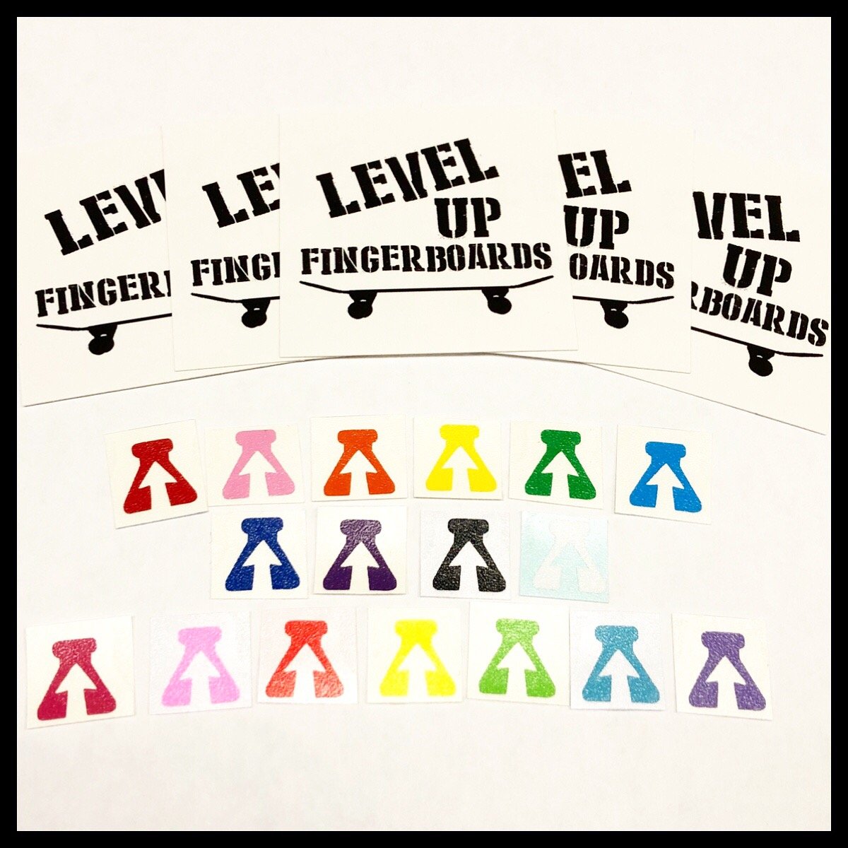 Stickers & Vinyls / Level Up Fingerboards